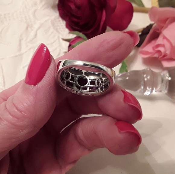 JTV | Jewelry | New Jtv 925 Sterling Silver Amythist Ringsize | Poshmark